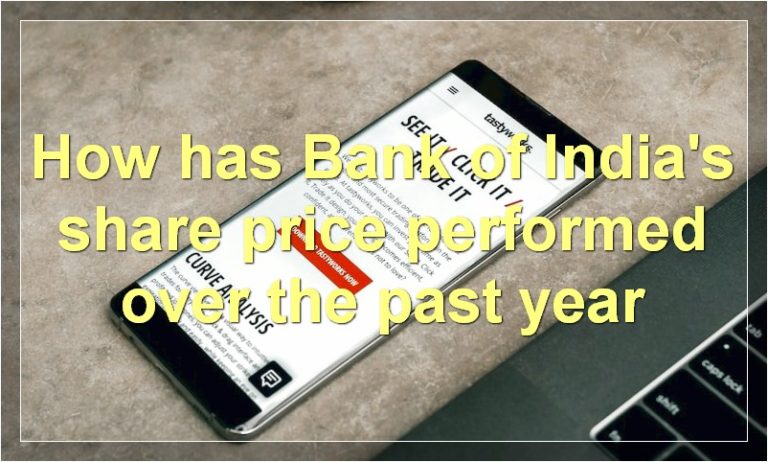Bank Of India’s Share Price: Current Price And Performance ...