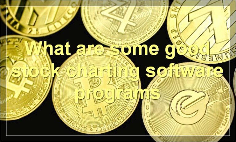 The Best Stock Charting Software Programs - MoneyReadme.com