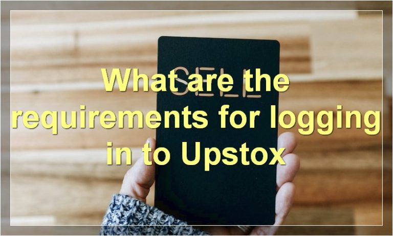Upstox Login: How To Login, Requirements, Process, Benefits, And More ...