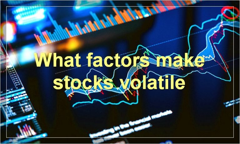 How To Profit From Volatile Stocks - MoneyReadme.com